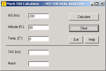 So kanns gehen - Umrechnung IAS-TAS-Mach - Wie geht das? - ILS Flightforum